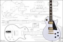Gibson SG standard blueprint - Gibson style models - Gitaarupgrade